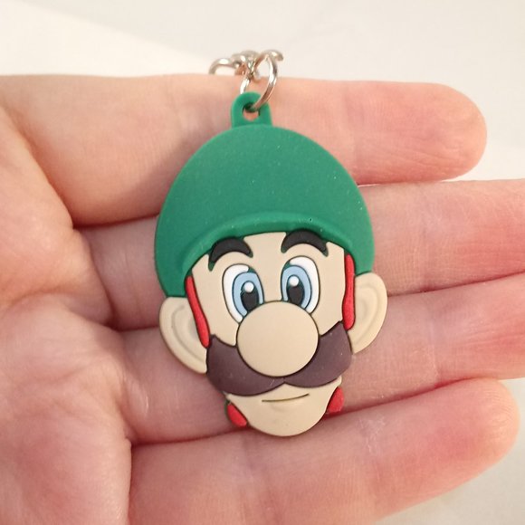 Kristy's Jewels | Accessories | Mens Silver Mario Brothers Luigi ...